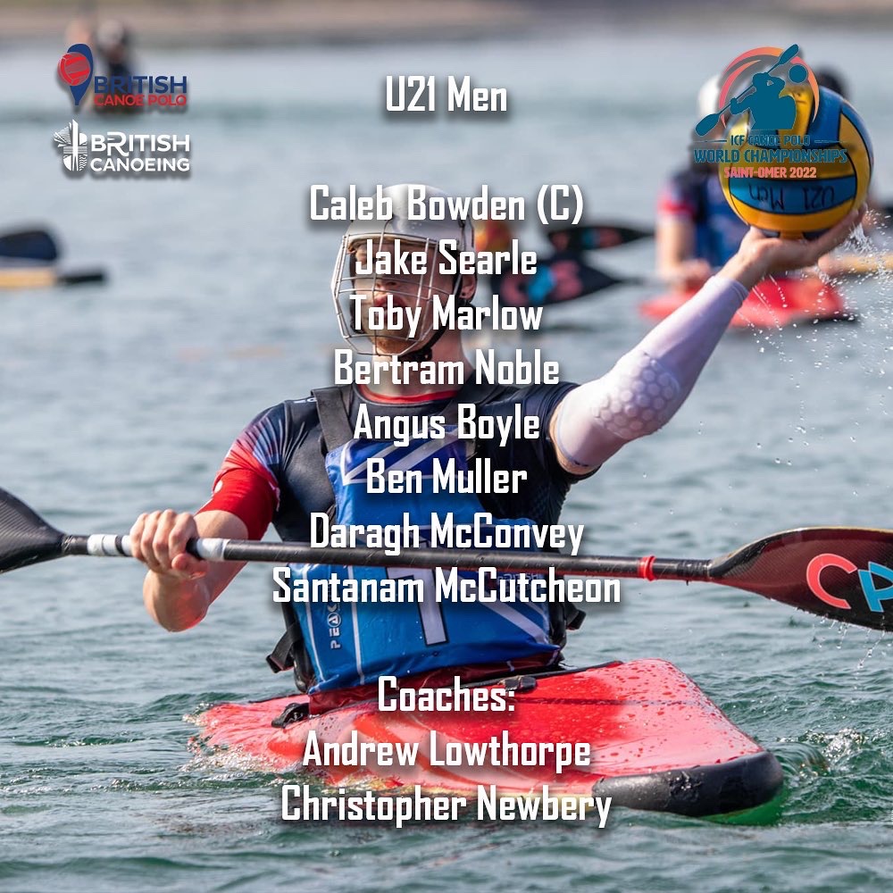 World Championship Teams Announced! – Paddle UK – Polo